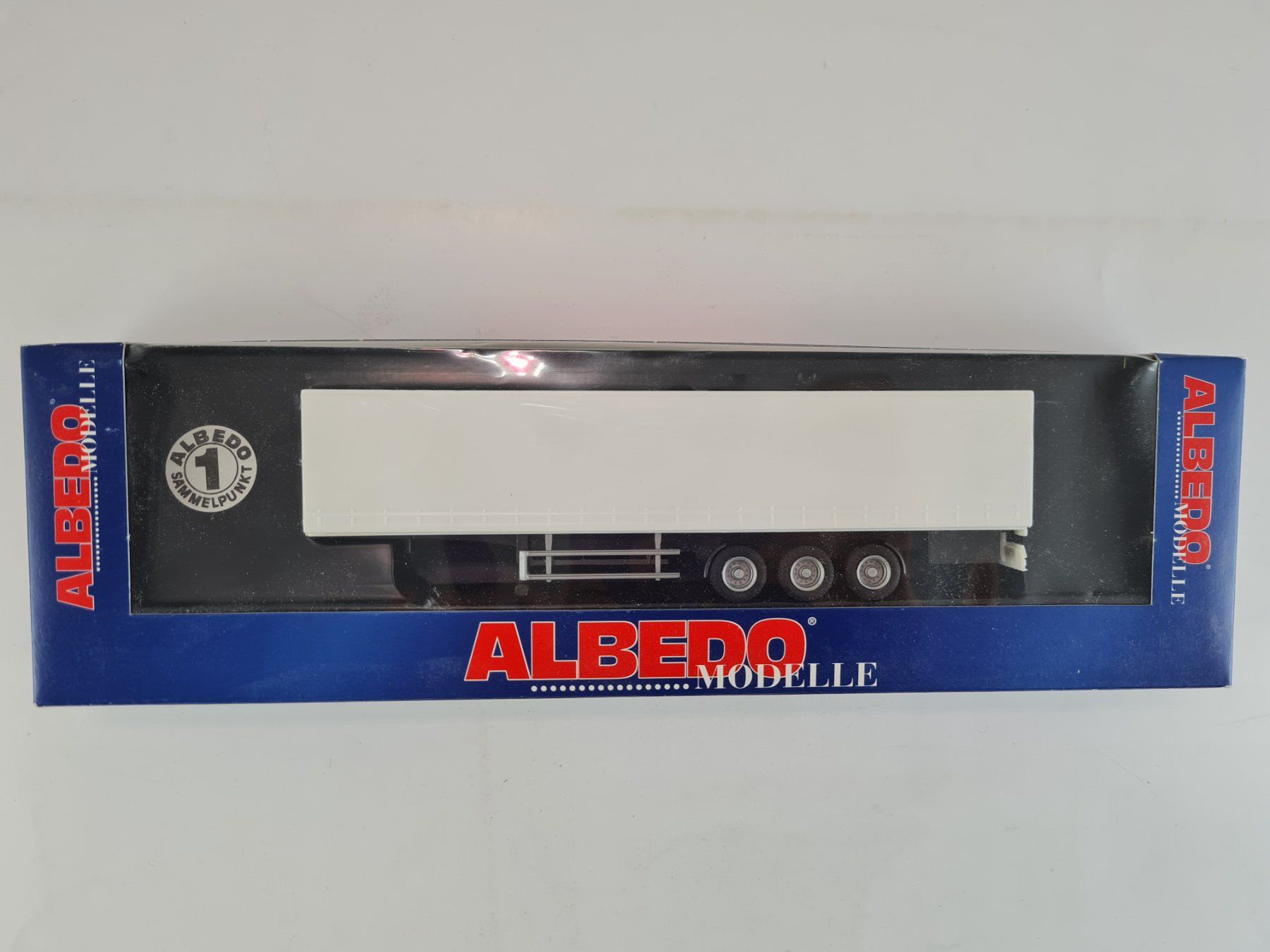 Albedo 500189 Lastwagen Auflieger weiss H0 1:87 (Neu (gemäss ...