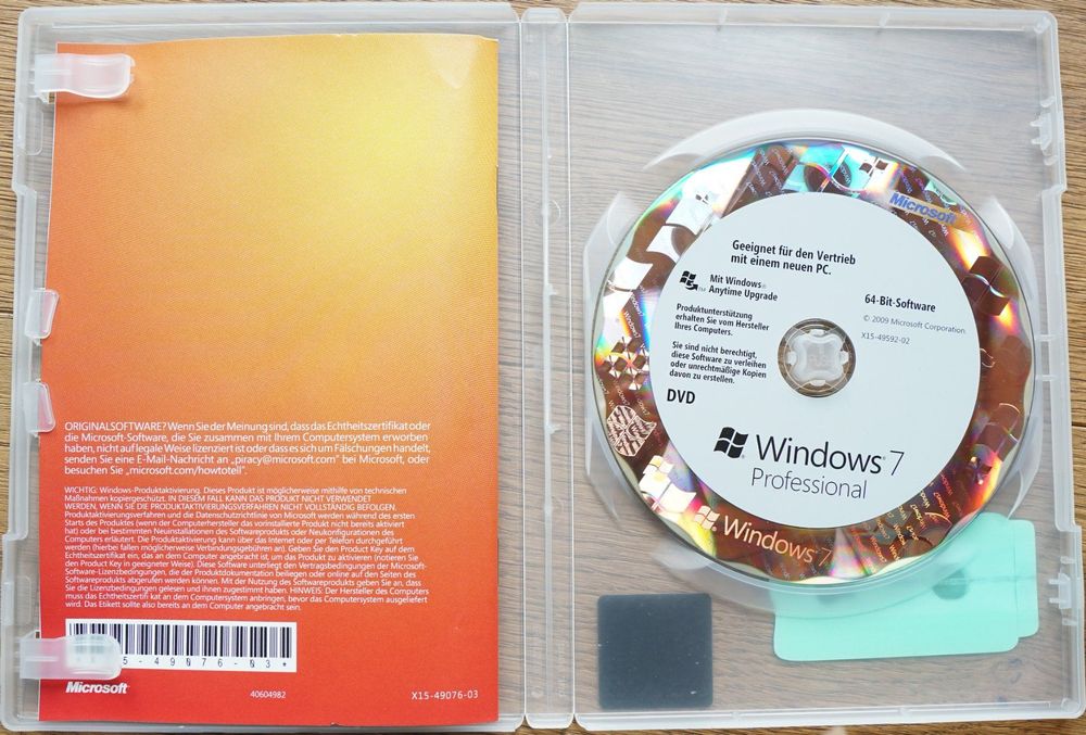 Windows 7 Professional OEM | Kaufen auf Ricardo