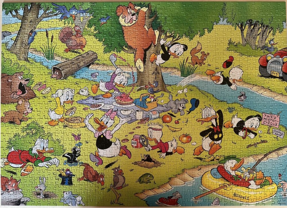 Puzzle Donald Duck, 1000 Teile (Neu (gemäss Beschreibung)) in Reinach ...