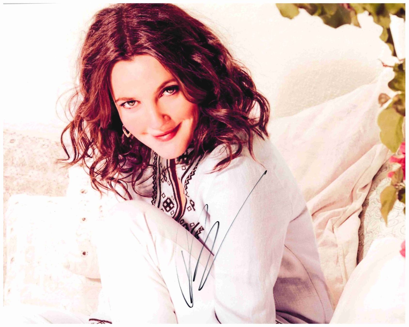 DREW BARRYMORE - handsigniertes Grossfoto (20x25cm) mit COA (Gebraucht ...