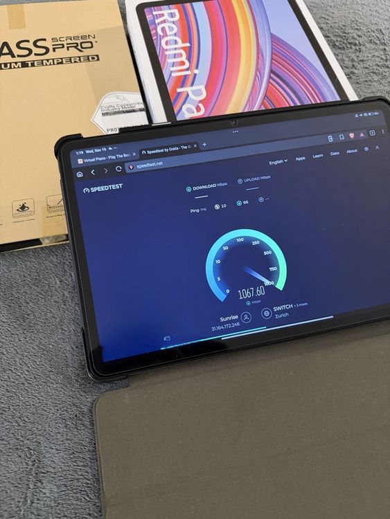 Xiaomi Tablet Redmi Pad Pro 256GB 120hz like New (Neu (gemäss ...