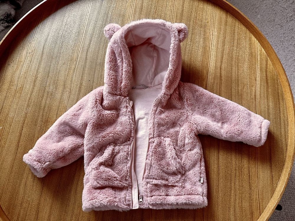 Winterjacke aus Kunstfell in Grösse 74 von Smile | Kaufen auf Ricardo