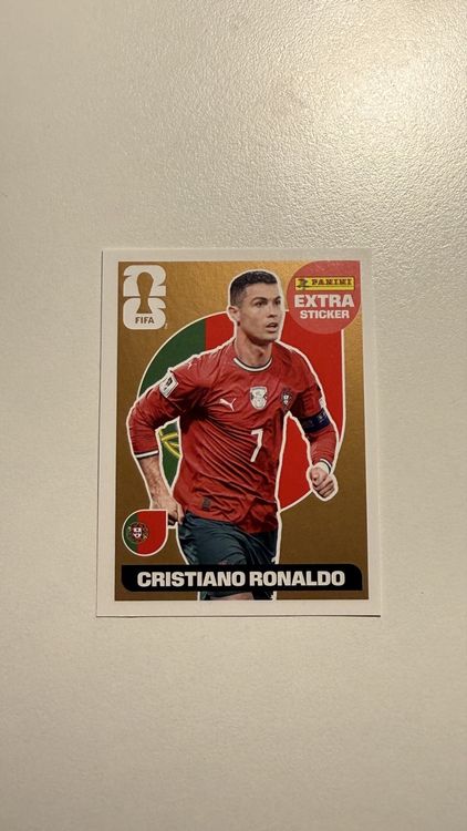 Cristiano Ronaldo Panini Extra Sticker Bronze WM 2026 (Neu (gemäss ...