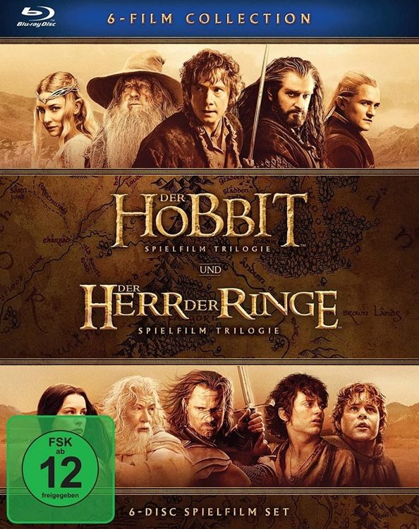 Der Hobbit und Herr der Ringe Collection Blu-ray (Gebraucht) in Dorf ...