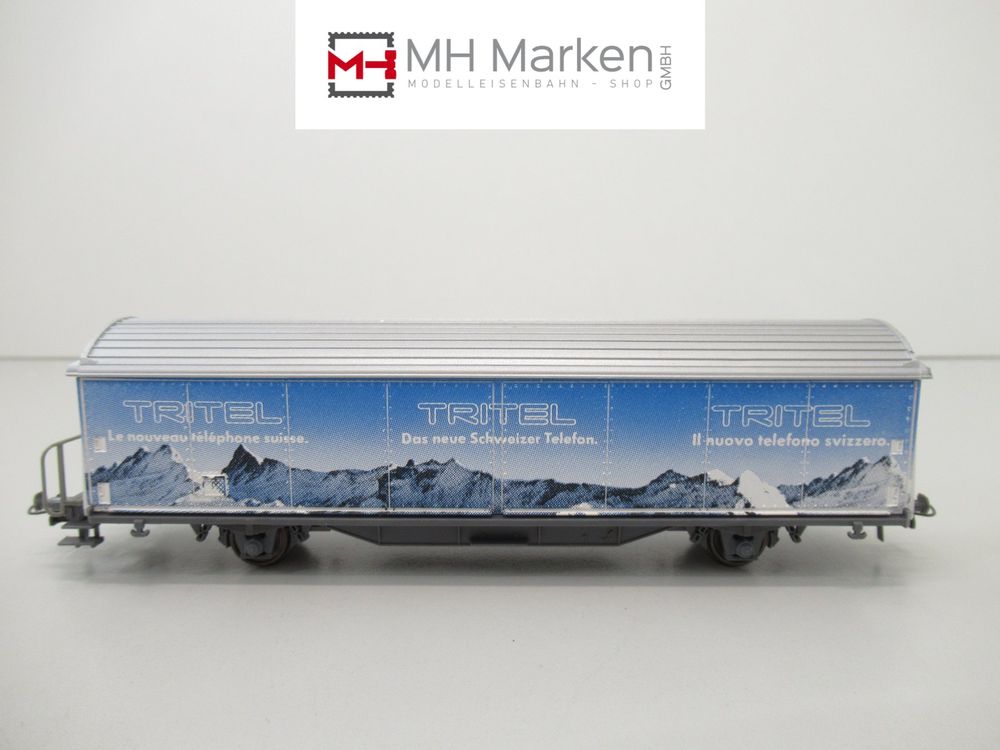 Roco 46157 gedeckter Güterwagen "Tritel" DC H0 (Gebraucht) in Basel für ...
