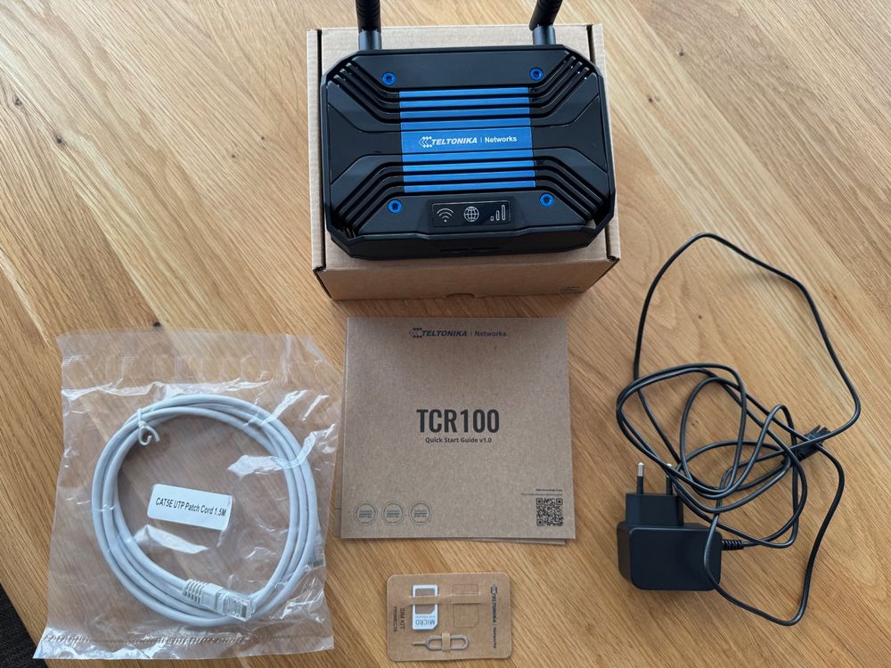 Teltonika LTE Home Router TCR100 inkl. WLAN (Gebraucht) in Aadorf für ...