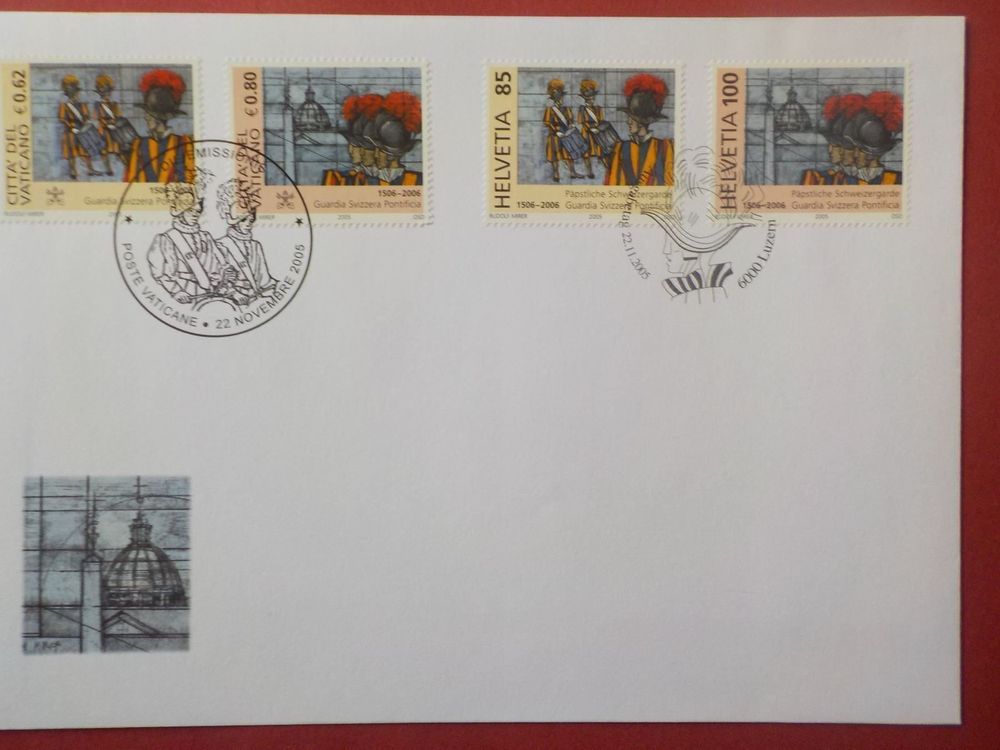 2005, FDC, 500 Jahre Schweiz. Garde | Kaufen auf Ricardo