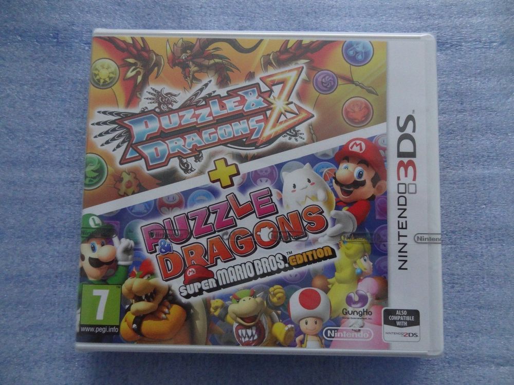 Puzzle & Dragons Mario Nintendo 3DS NEU (Neu und originalverpackt) in ...