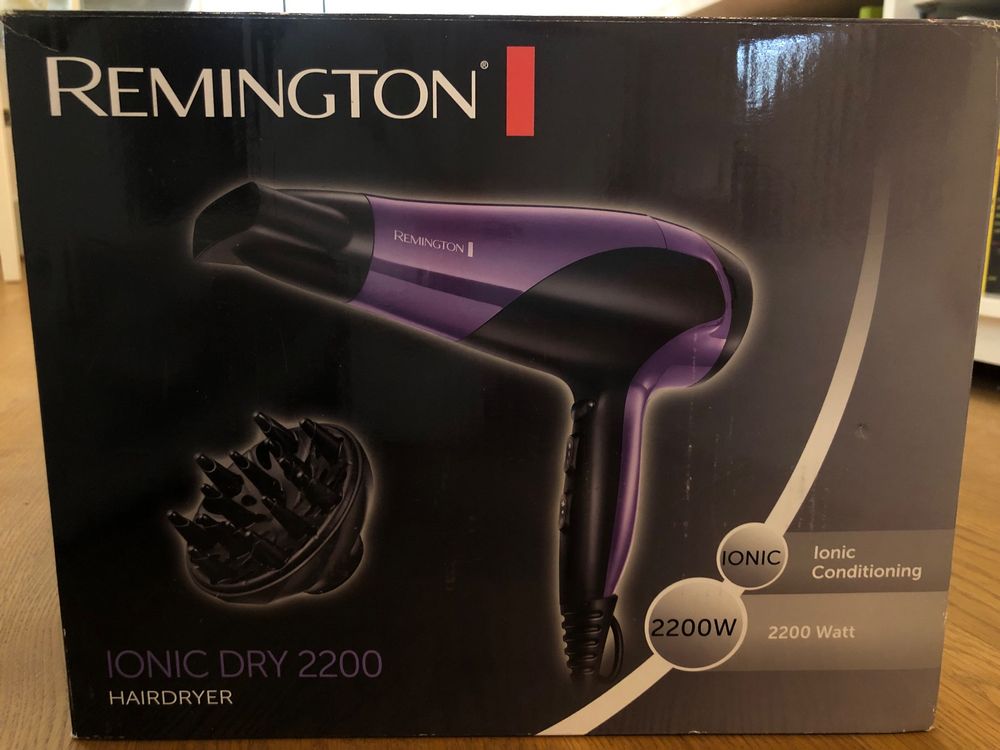 Remington Föhn Iconic Dry 2200 mit Diffusor (Neu und originalverpackt ...