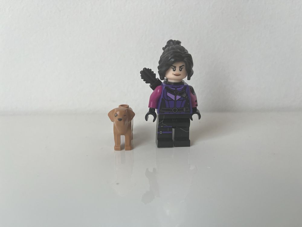 LEGO Figur Kate Bishop mit Hund Lucky | Kaufen auf Ricardo