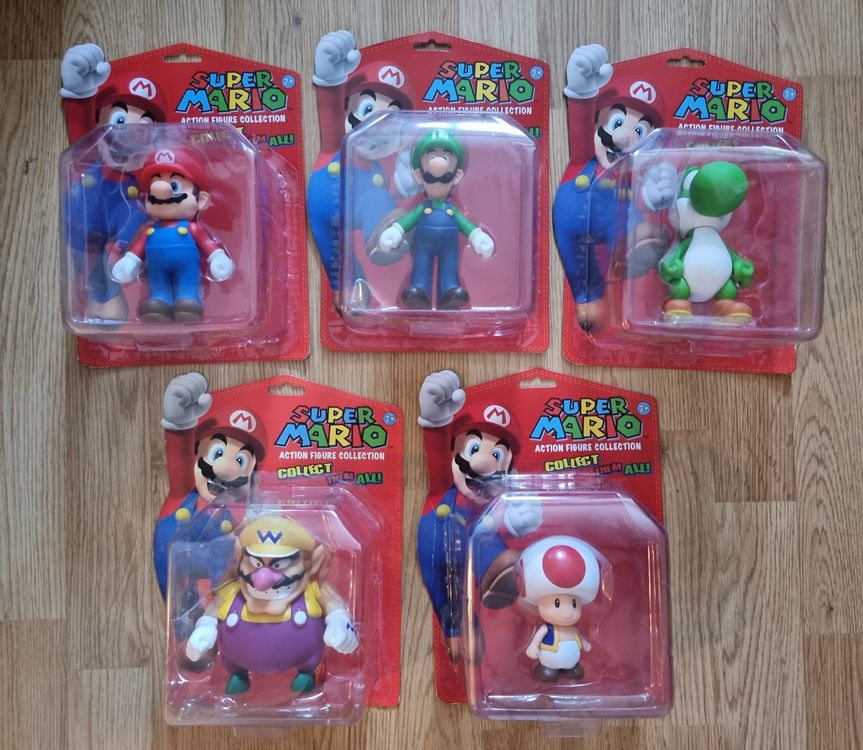 Super Mario Figuren Set Banpresto 2008 Originalverpackt (Neu und ...