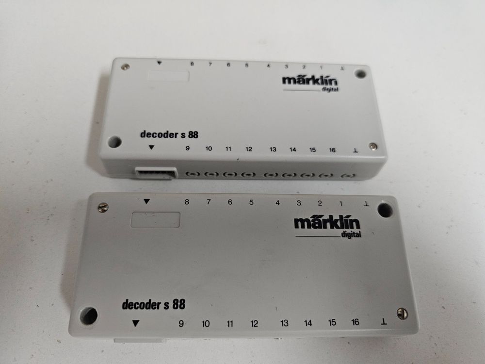 Märklin 6088 2 X S88 decoder dès 1.-fr (Gebraucht) in bassecourt für ...
