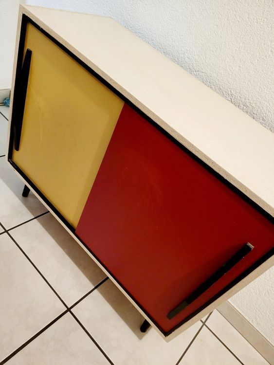 Vintage Schuhschränkli rot-gelb 60er/70er Jahre (Gebraucht) in Buttikon ...