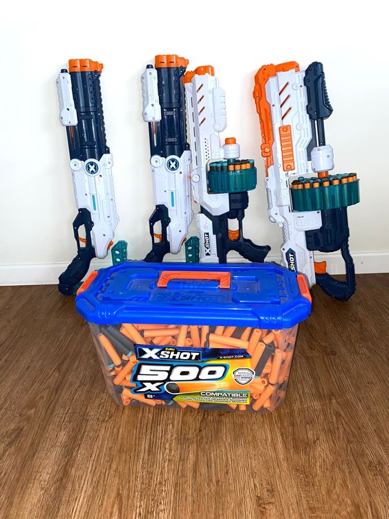X-Shot Set mit über 500 Darts | Kaufen auf Ricardo