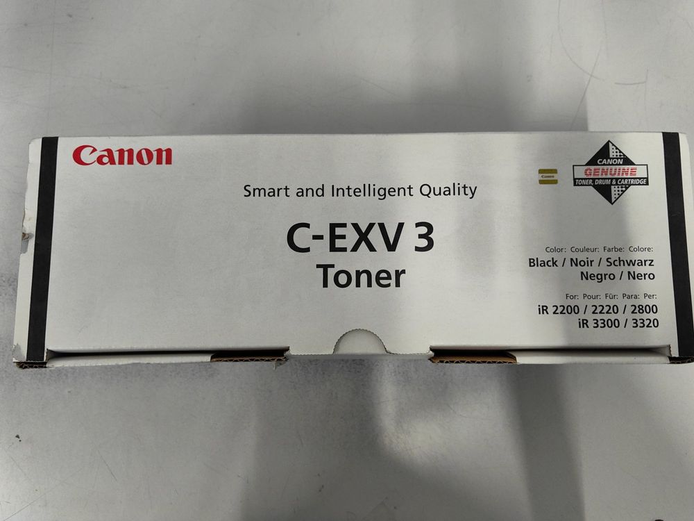 Canon C-EXV 3 Toner Schwarz iR 2200/2220/2800/3300/3320 (Gebraucht) in ...