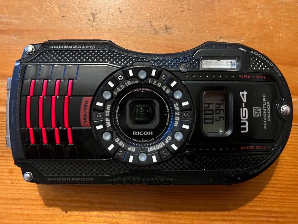 Ricoh WG-4 GPS Digital Kamera (Gebraucht) in Zürich für CHF 70 – mit Lieferung auf Ricardo kaufen