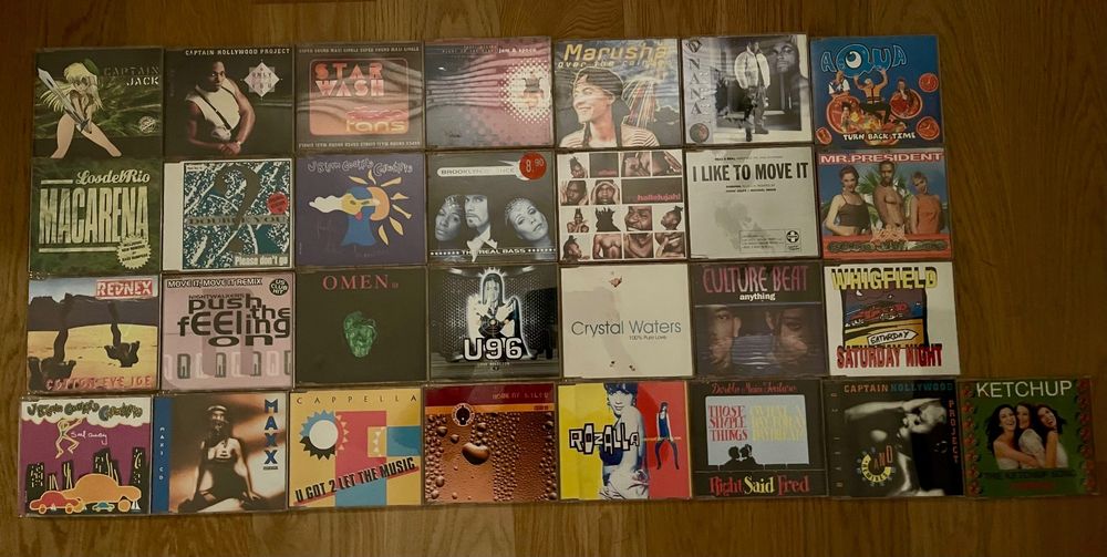 Eurodance 90er Sammlung - 29 Stück Maxi CDs Top (Gebraucht) in ...