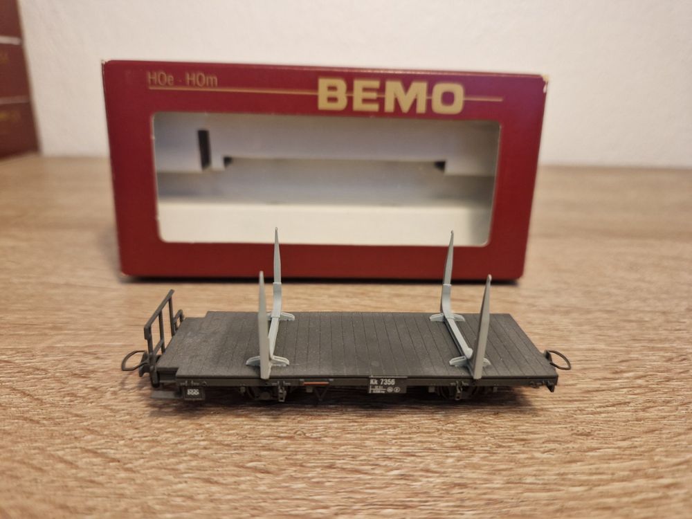 Bemo 2284 106 Holztransportwagen H0m (Gebraucht) in St-Aubin-Sauges für CHF 19 – mit Lieferung ...