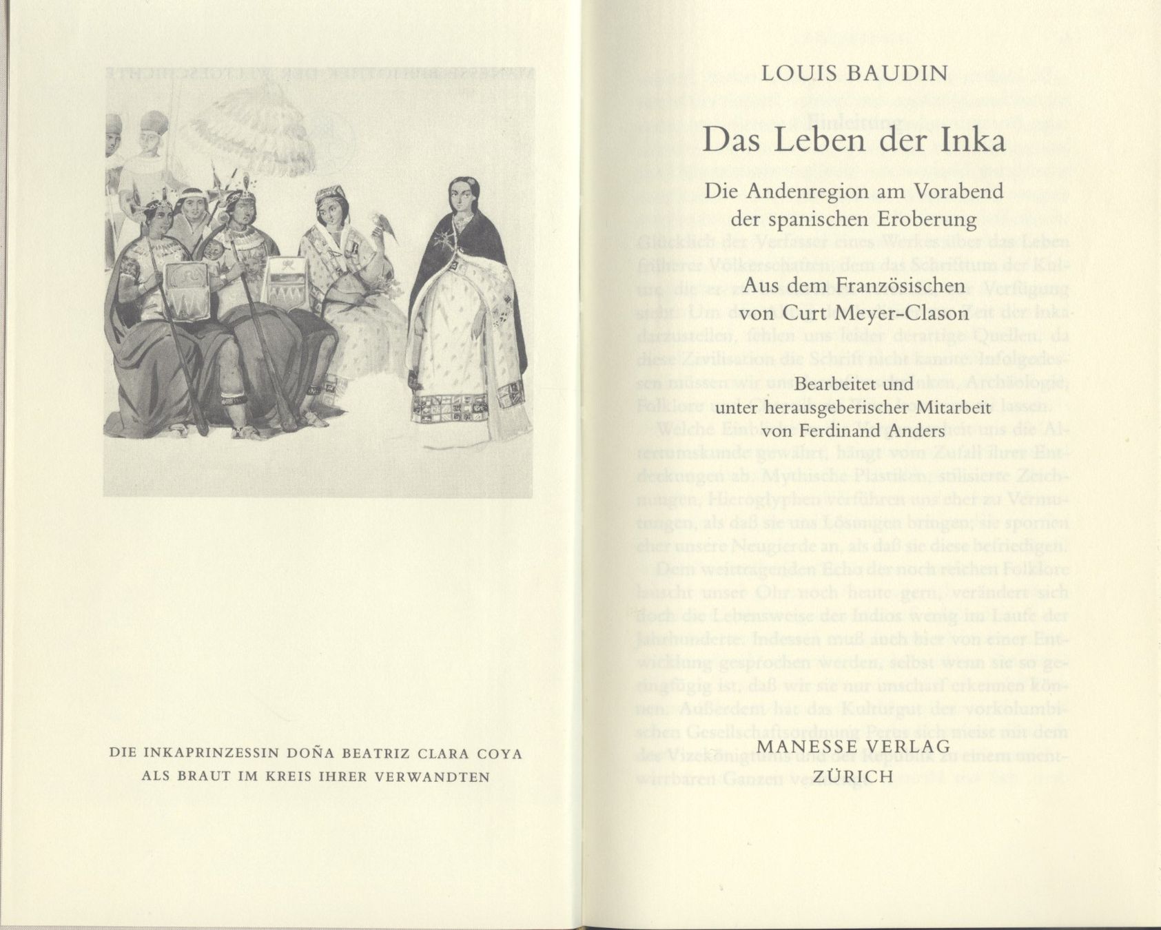 Inka: Das Leben der Inka - Louis Baudin (Neu (gemäss Beschreibung)) in ...