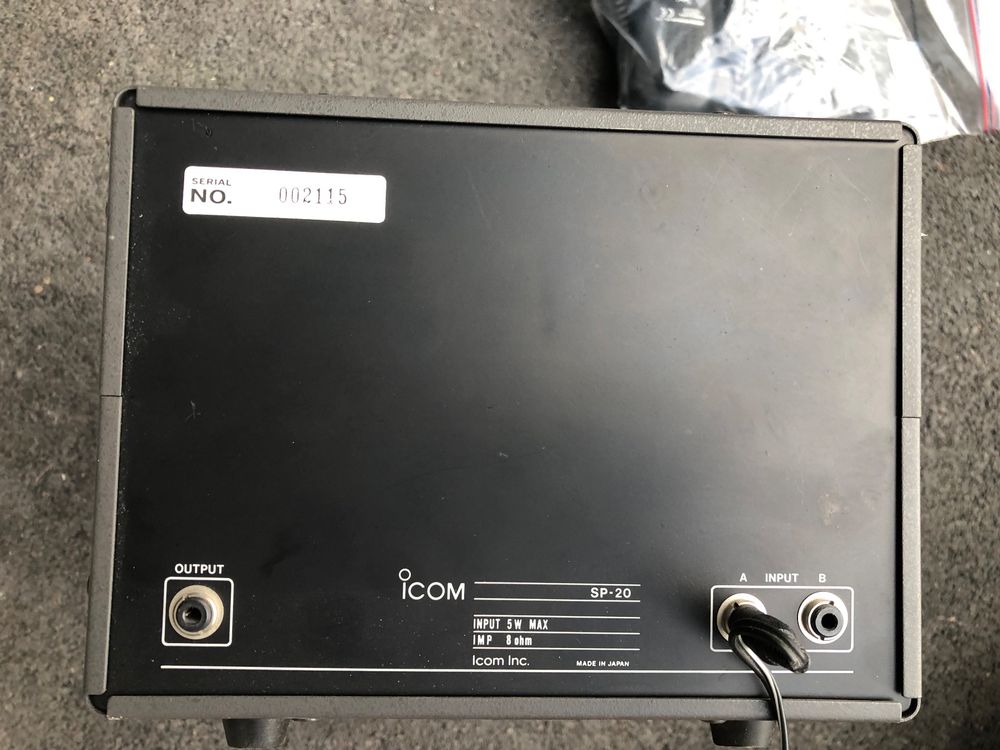 External Speaker ICOM SP-20 Lautsprecher (Gebraucht) in Rüti ZH für CHF ...