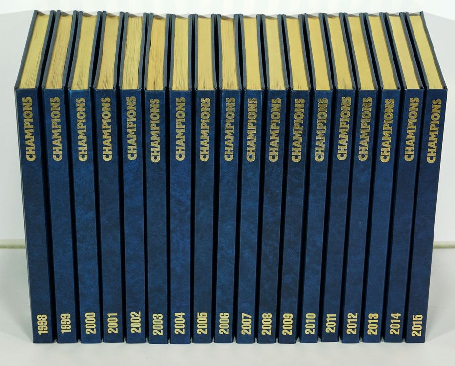 18 Bände Champions - Sport-Jahresbücher 1998-2015 (Gebraucht) in Meggen ...