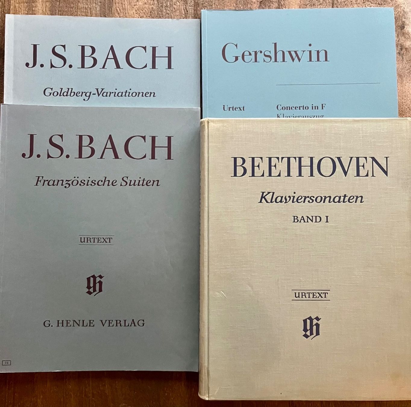 19 Notenhefte Neu/Gebr. Chopin Bach Beethoven Händel Bruch.. (Neu ...