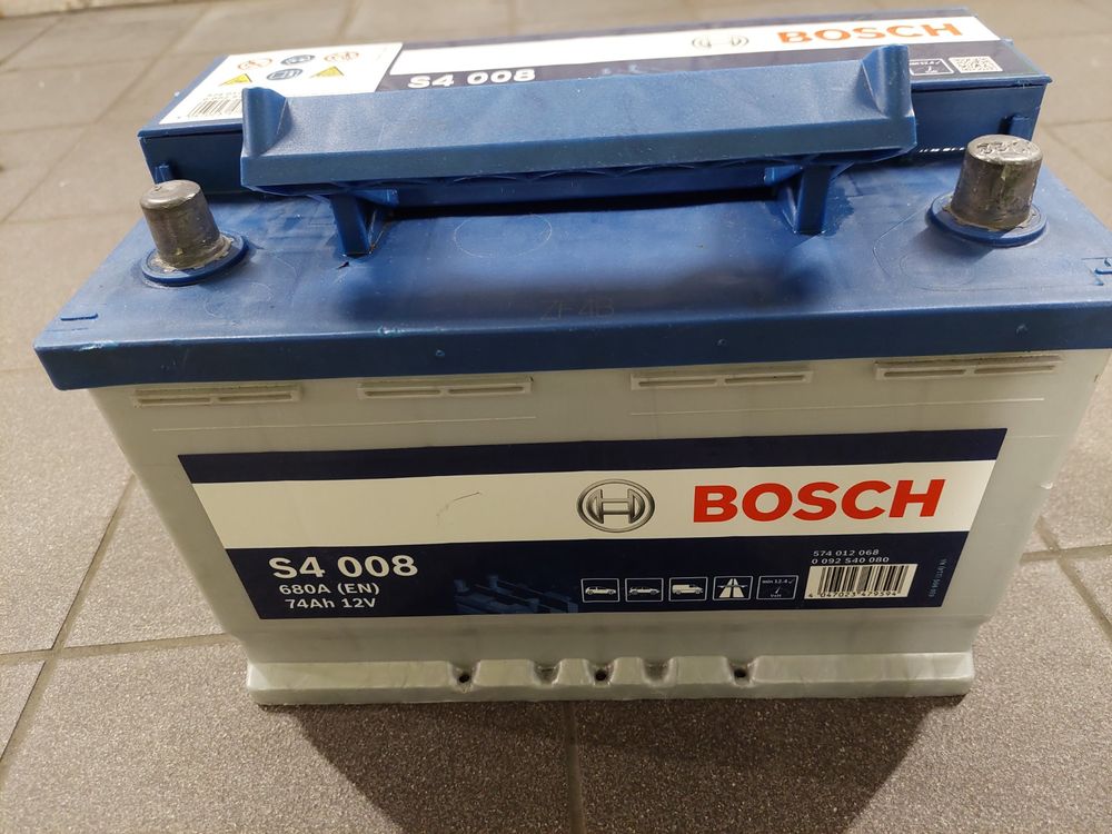 Bosch 12V Autobatterie, Starterbatterie 74Ah 680A (Gebraucht) in Zürich ...