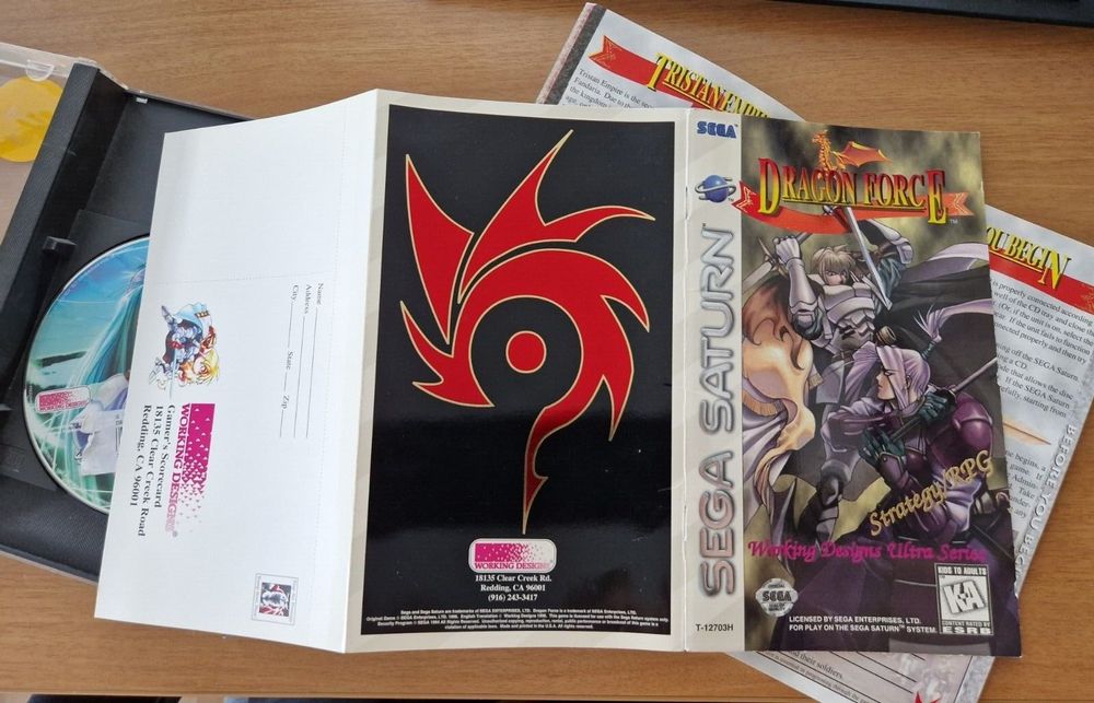 Dragon Force Sega Saturn --SELTEN-- | Kaufen auf Ricardo