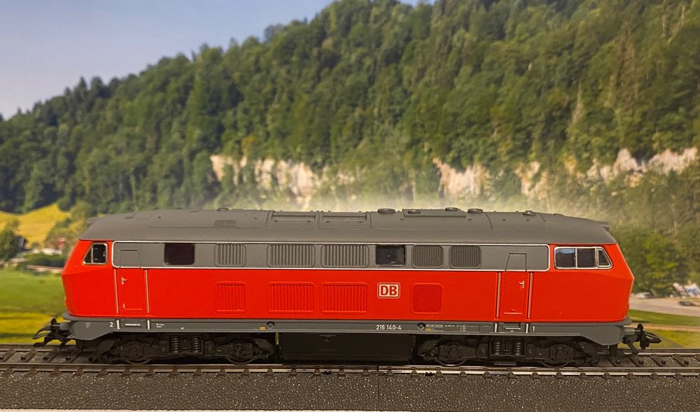 TOP: Märklin 36218 Br 216 MFX (Neu (gemäss Beschreibung)) in Rickenbach ...