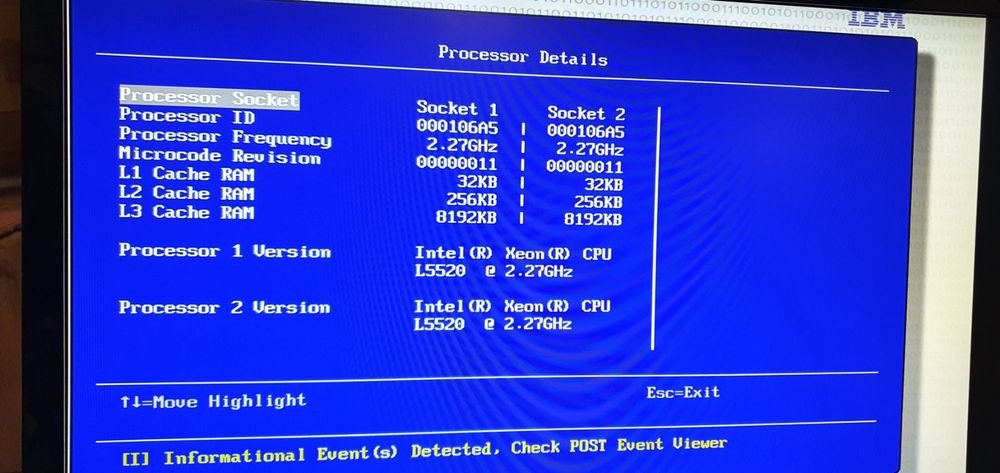 IBM 6385-HC1 2U SERVER mit 2 Blade 4x XEON E5520 CPU (Gebraucht) in ...
