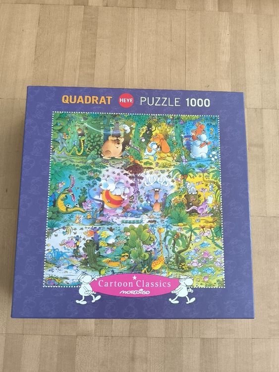 Puzzle 1000er Quadrat Cartoon Classics Mordillo (Gebraucht) in Zürich ...