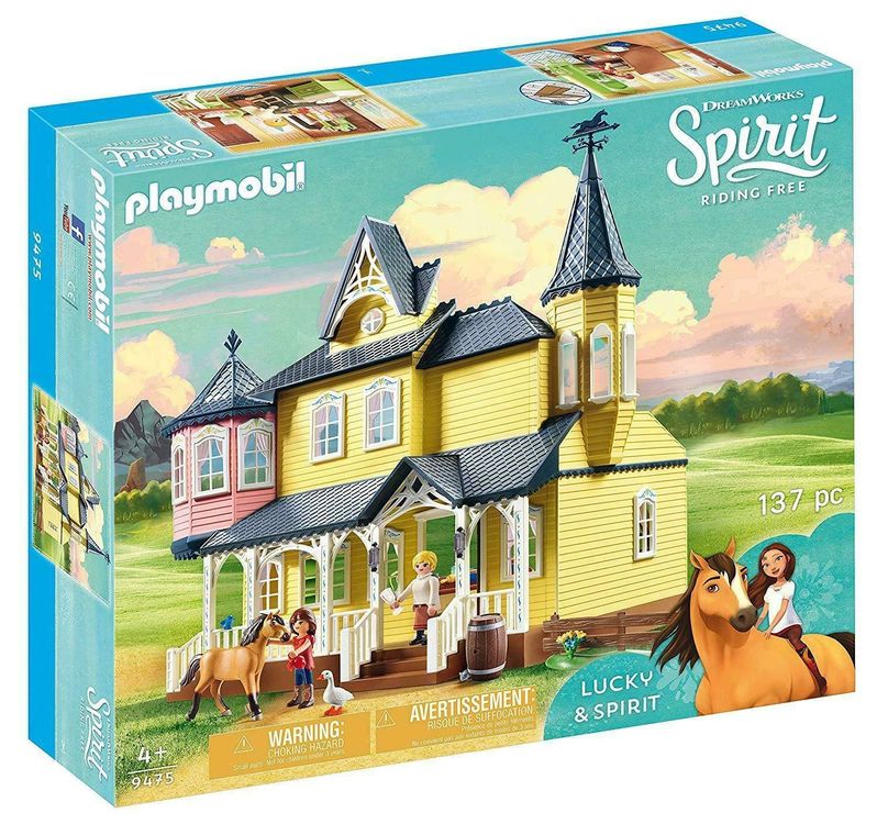 PLAYMOBIL SPIRIT RIDING FREE 9475 LA CASA DI LUCY new | Kaufen auf Ricardo