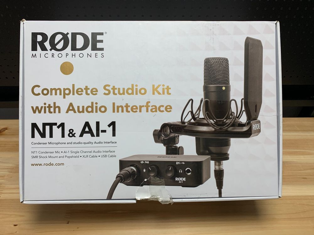 Rode NT1 & AI-1 Complet Studio Kit mit Audio Interface (Gebraucht) in ...
