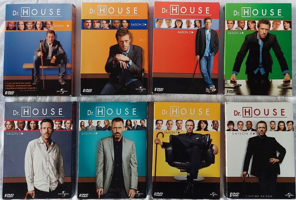 Dr.HOUSE saison 1 à 8 en DVD | Kaufen auf Ricardo
