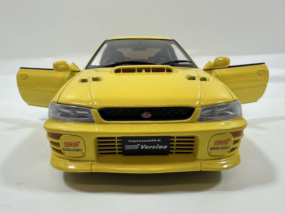 Subaru Impreza WRX Type R 1:18, gelb, AUTOART (Gebraucht) in Zofingen ...