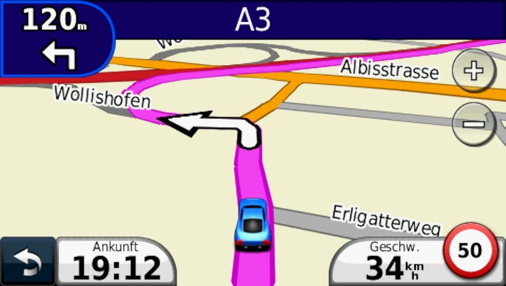Garmin Nüvi 1340 GPS-Navi mit Lifetime Maps Europa (Gebraucht) in ...