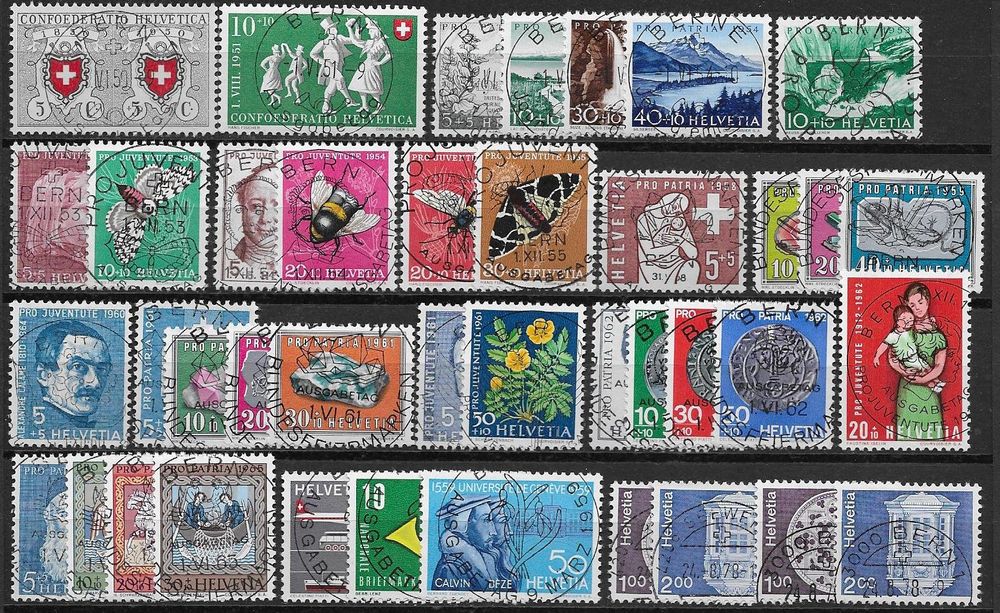 LOT ERSTTAG-Vollstempel verschied. Ausgaben hoher KAT ab 1.- (Gebraucht) in Zürich für CHF 56 ...