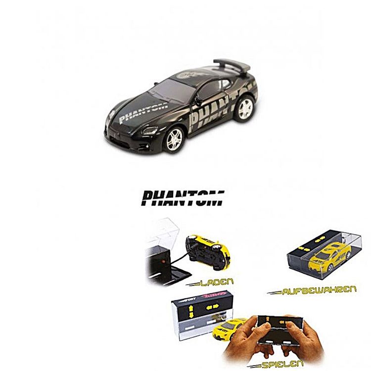 Pocket Racer PHANTOM RC Auto Schwarz (Neu und originalverpackt) in ...