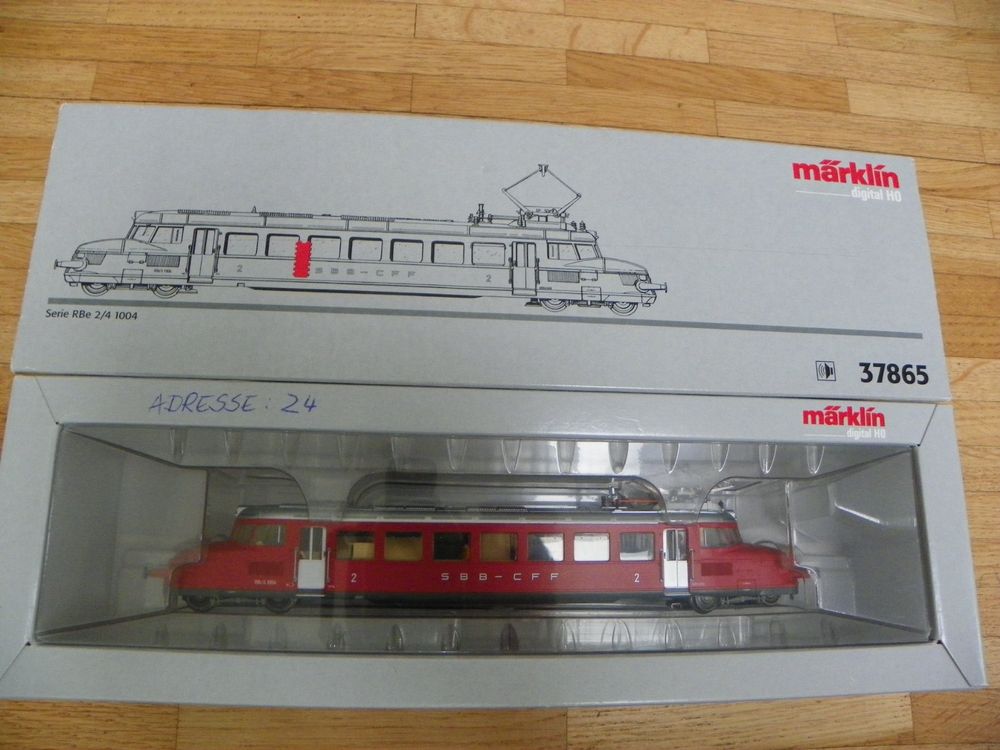 Märklin 37865 RBe 2/4 Rote Pfeil mit Sound (Gebraucht) in Kriens für ...