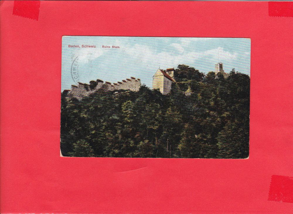 Baden-Ruine Stein (Gebraucht) in St. Peterzell für CHF 1 – mit Lieferung auf Ricardo kaufen