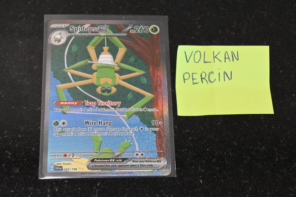 Spidops ex #243 Pokemon Scarlet & Violet (Nuovo (secondo la descrizione ...