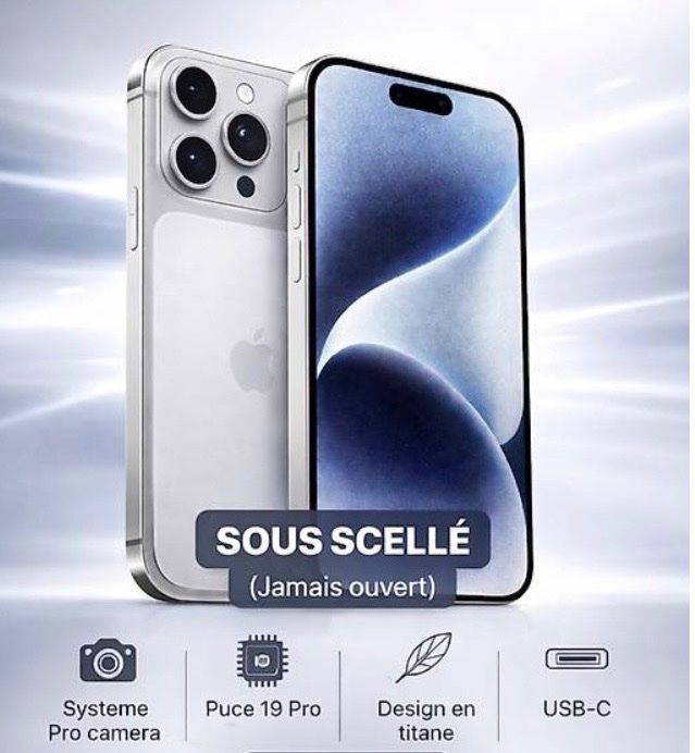 iPhone 17 pro Max 256gb Silver NEUF (Neuf avec emballage d'origine) à ...