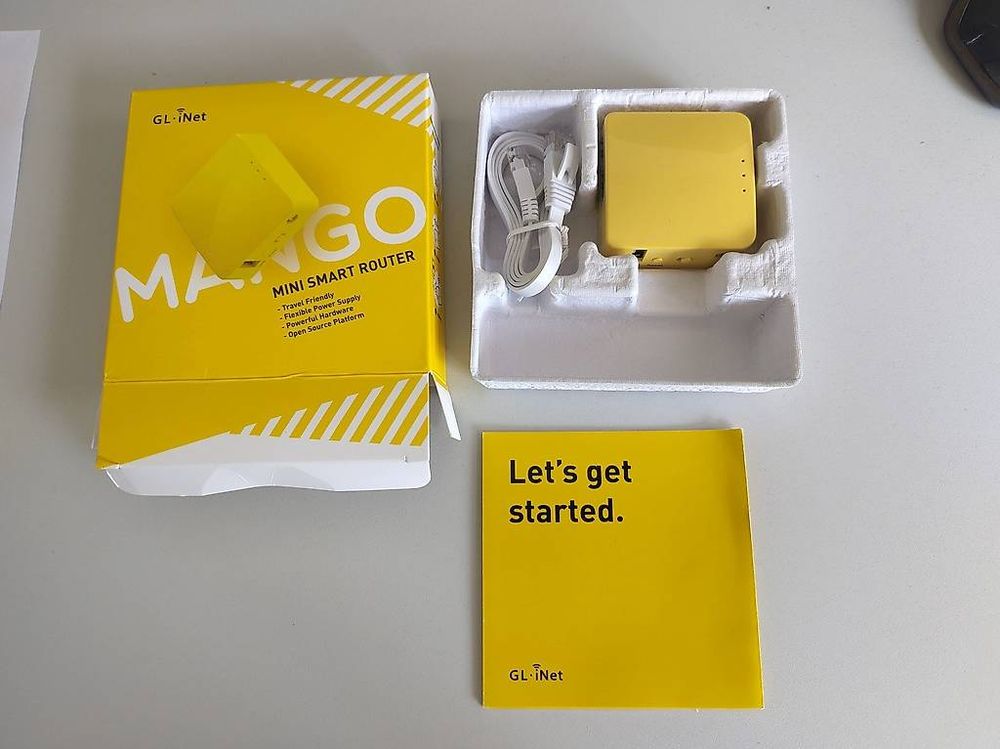 GL.iNet Mango Mini Smart Router GL-MT300N-V2 Reiserouter (Gebraucht) in ...