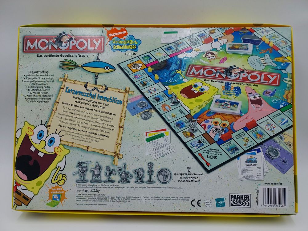 Spongebob Monopoly, von Parker | Kaufen auf Ricardo