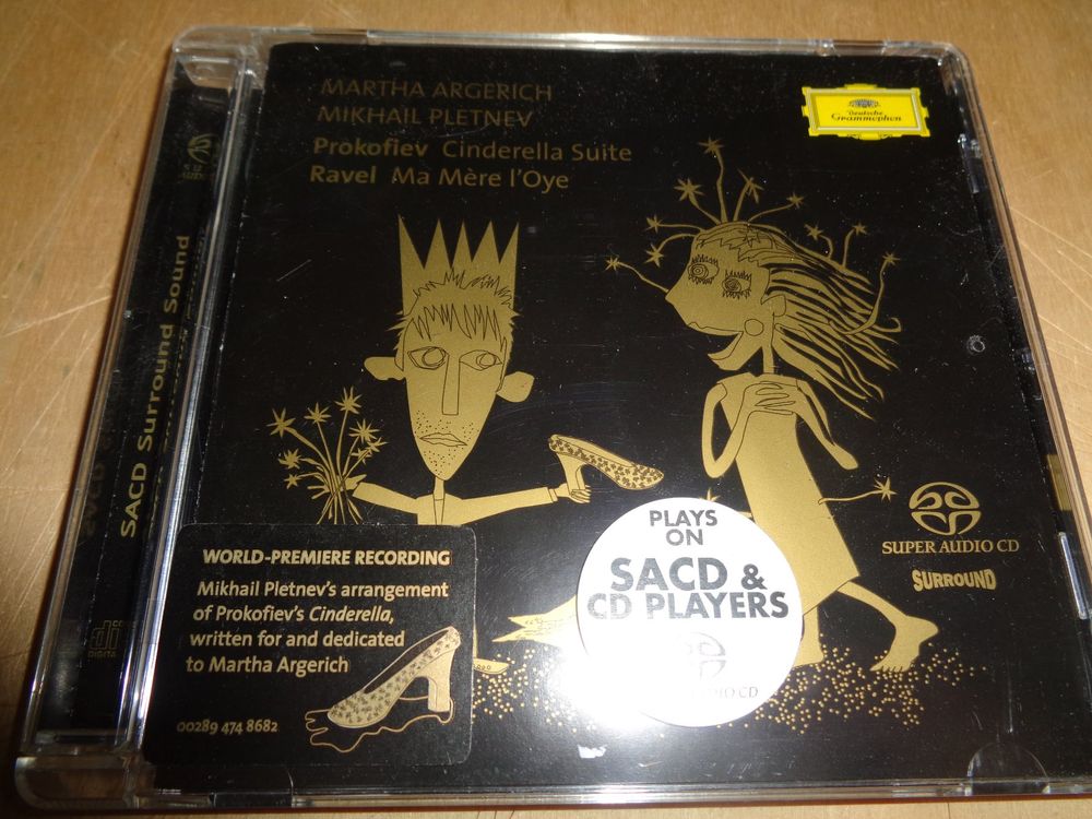 MARTHA ARGERICH U. MIKHAIL PLTNEV - PROKOFLEV / RAVEL -SACD (Gebraucht) in Zürich für CHF 5 ...