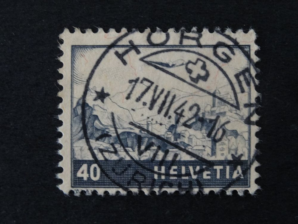 Vollstempel HORGEN (Zürich) 17.VII.42 (Gebraucht) in Anwil für CHF 1 – mit Lieferung auf Ricardo ...