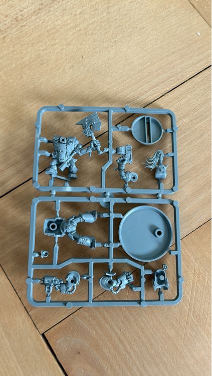 Warhammer 40k Space Orks Nobz Sprue with a terminator | Kaufen auf Ricardo