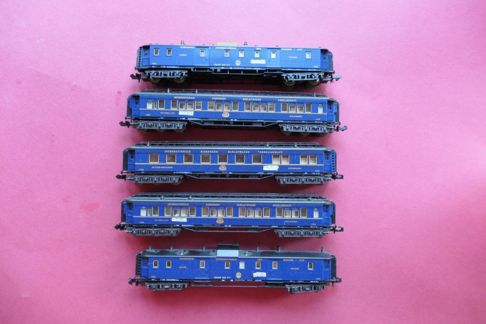 5er-Set Minitrix Orient-Express der CIWL (Gebraucht) in Höfen b. Thun für CHF 123 – mit ...