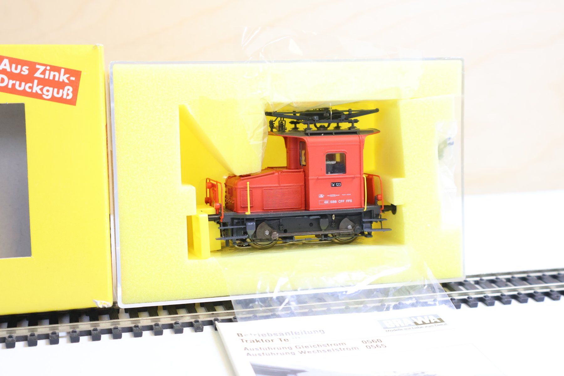 BRAWA SBB Te Schienentraktor - AC H0 Nr. 0566 - Selten (Gebraucht) in ...