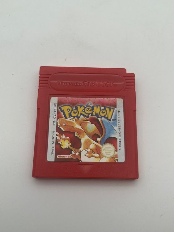 Pokemon Rote Edition Gameboy Classic Deutsch (Gebraucht) in Basel für ...